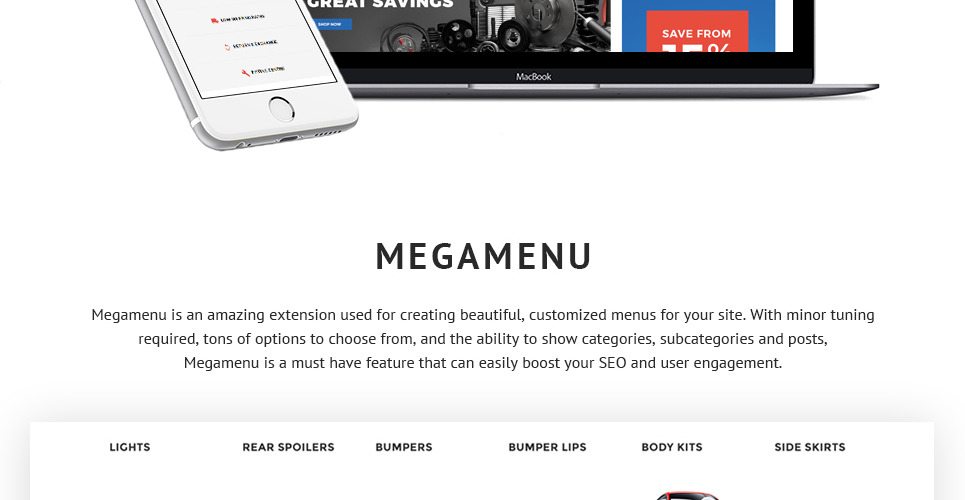 Carilli - Car Tuning Magento Theme #62285 - TemplateMonster