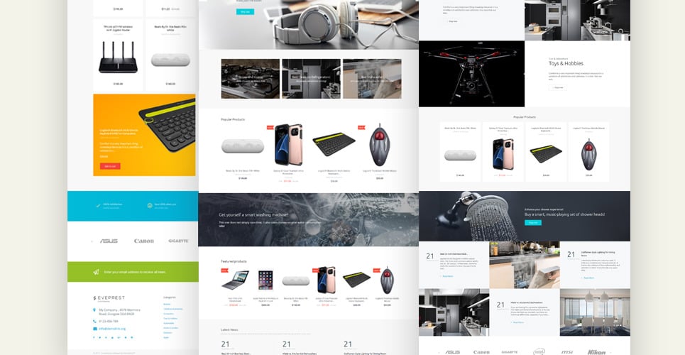 Eveprest - Electronics PrestaShop Theme - TemplateMonster