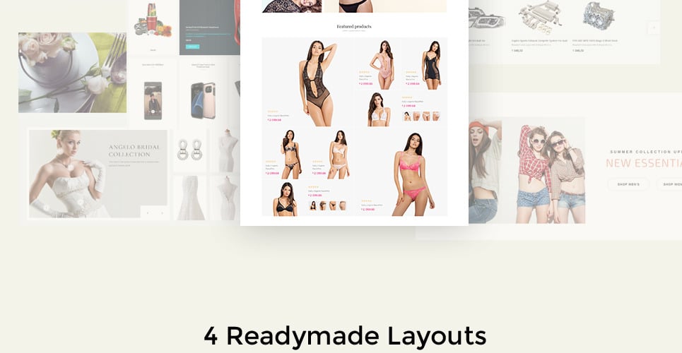 Eveprest - Lingerie PrestaShop Theme - TemplateMonster