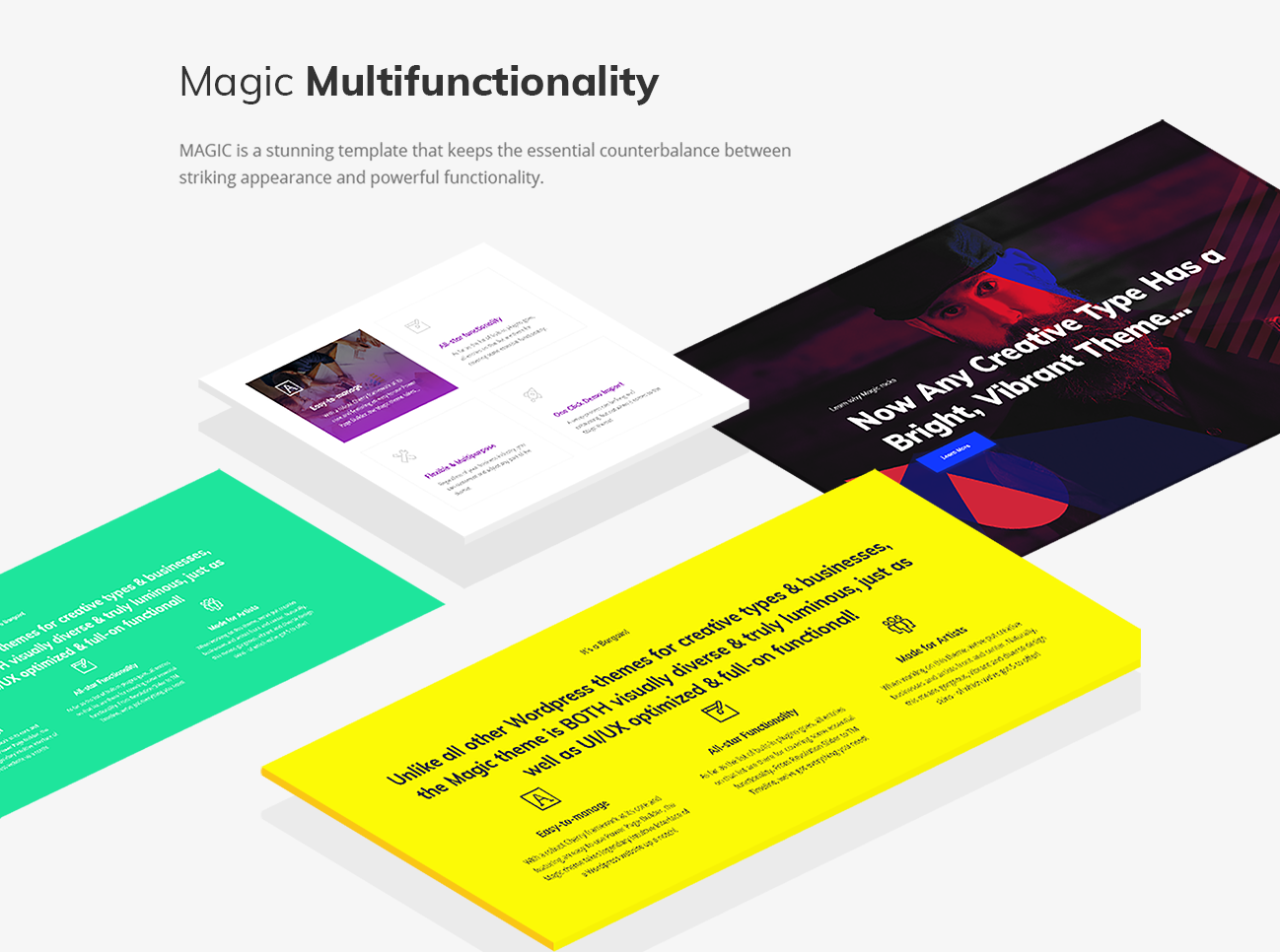 Magic - Multipurpose Creative WordPress Theme