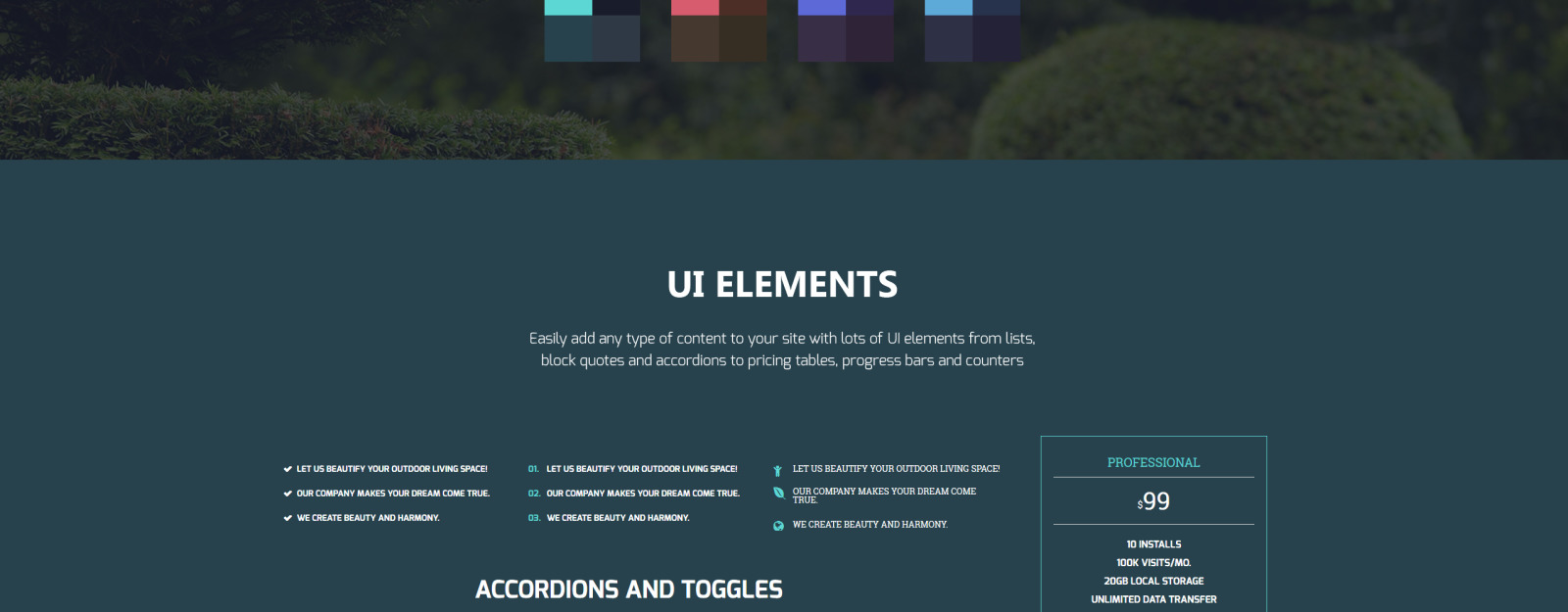 Landscape Design Responsive Joomla Template - TemplateMonster