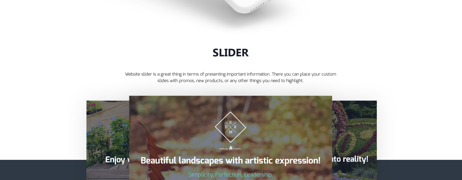 Landscape Design Responsive Joomla Template - TemplateMonster