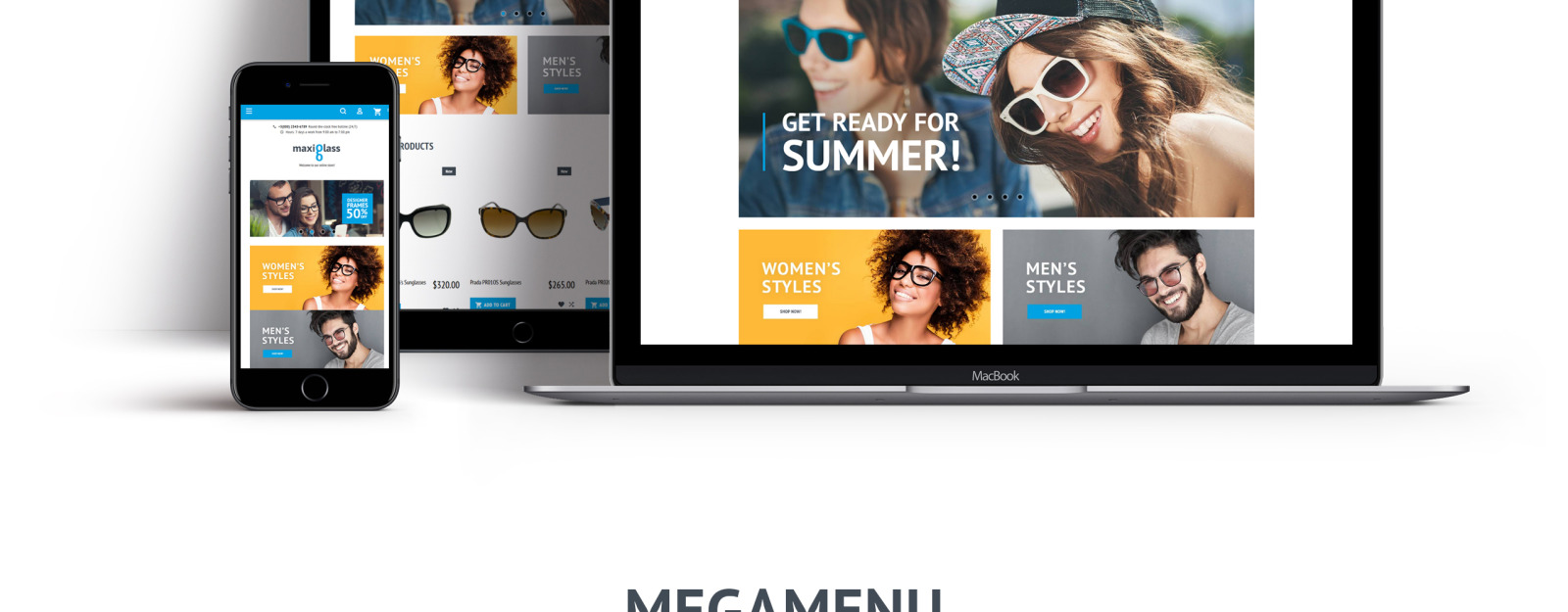 MaxiGlass - Optometric Store Magento Theme - TemplateMonster