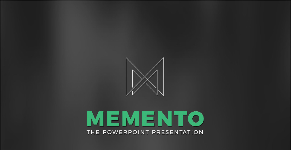 Memento PowerPoint Template #63411 - TemplateMonster