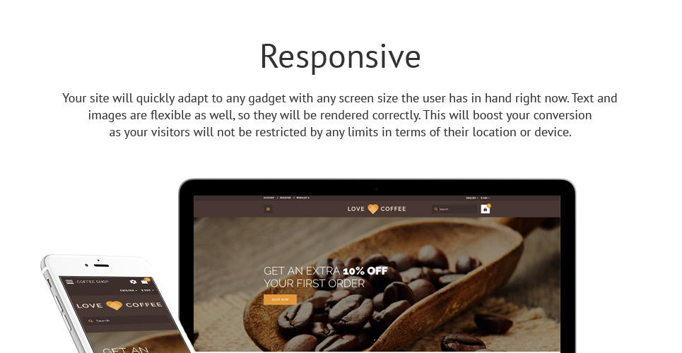 Love Coffee - Coffee House OpenCart Template