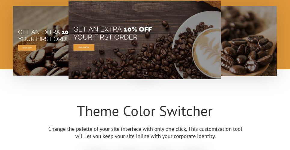 Love Coffee - Coffee House OpenCart Template