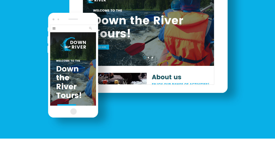 Down River - Rafting & Kayaking WordPress Theme