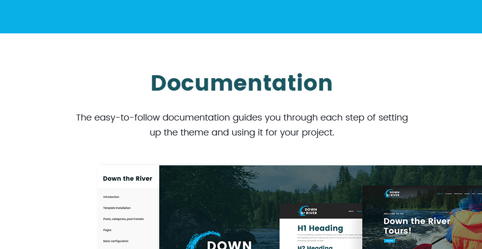 Down River - Rafting & Kayaking WordPress Theme