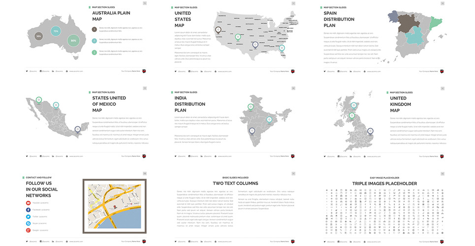 Complete Business Presentation PowerPoint template