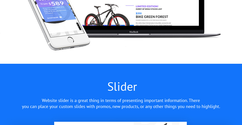 Bike Store - Bike Shop Responsive OpenCart Template