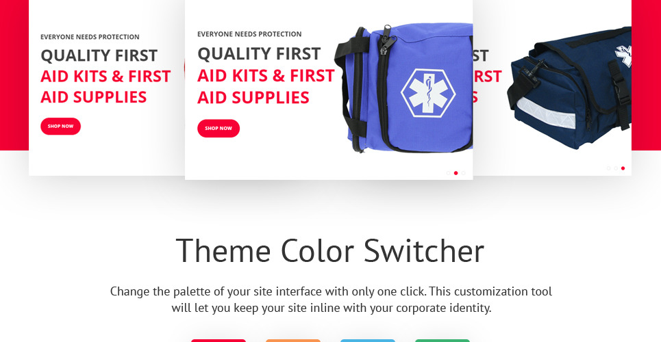 Ambulance Responsive OpenCart Template - TemplateMonster