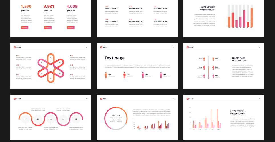 Miracle PowerPoint template #63583 - TemplateMonster