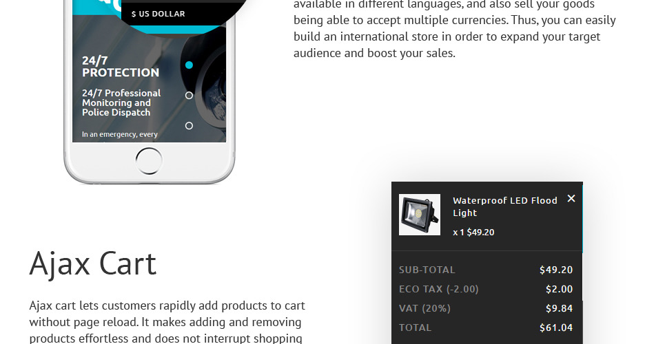 Securax - Security Equipment Store Responsive OpenCart Template