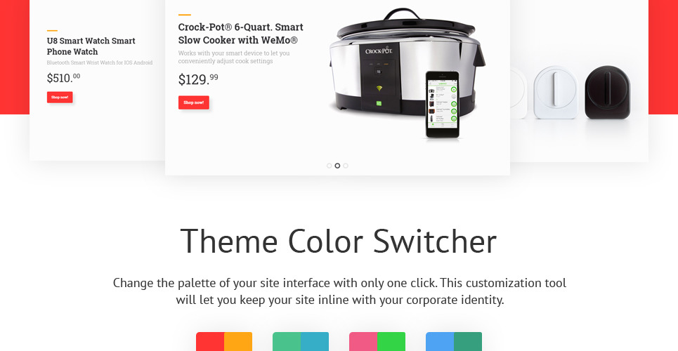 Electronics Store Responsive OpenCart Template