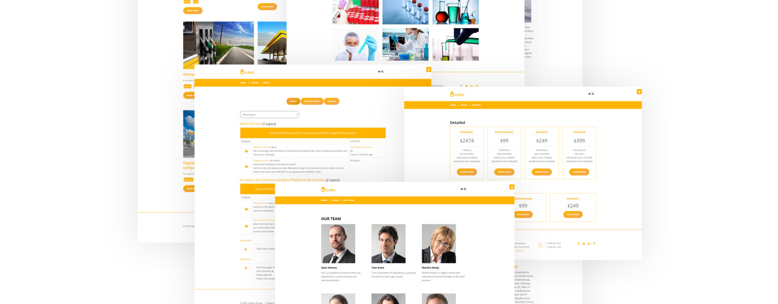 Gas & Oil Responsive Joomla Template - TemplateMonster