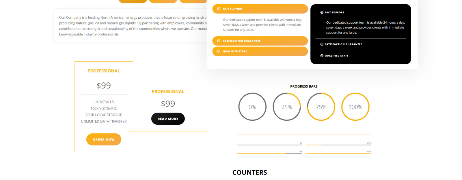 Gas & Oil Responsive Joomla Template - TemplateMonster