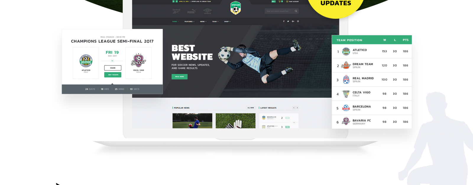 ALLSTAR - Sport Multipurpose Bootstrap 5 Website Template