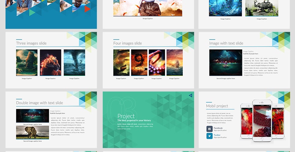 Xpress PowerPoint template #63886 - TemplateMonster