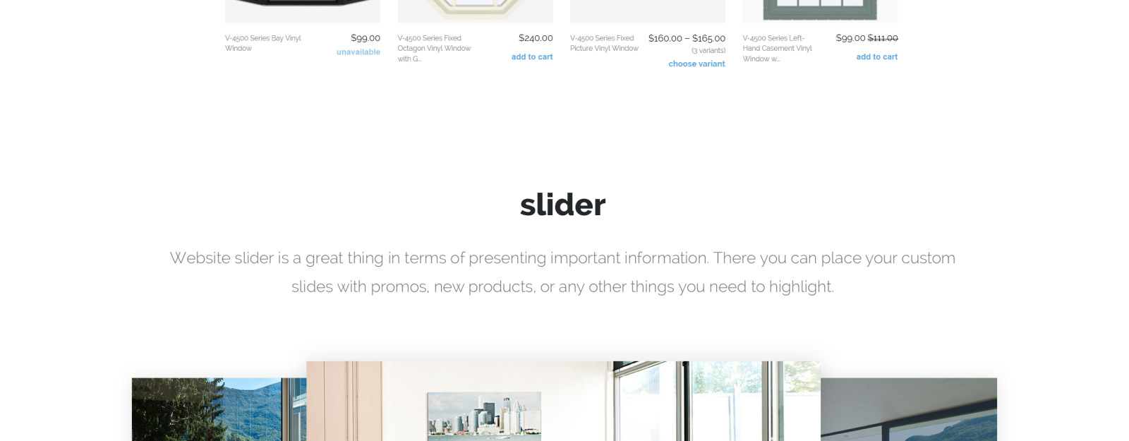 Window Responsive Shopify Theme #63914 - TemplateMonster