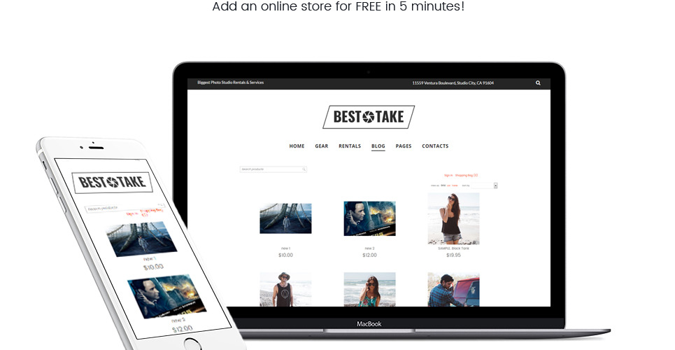 BestTake - Photo Studio Rentals & Services Responsive WordPress Theme
