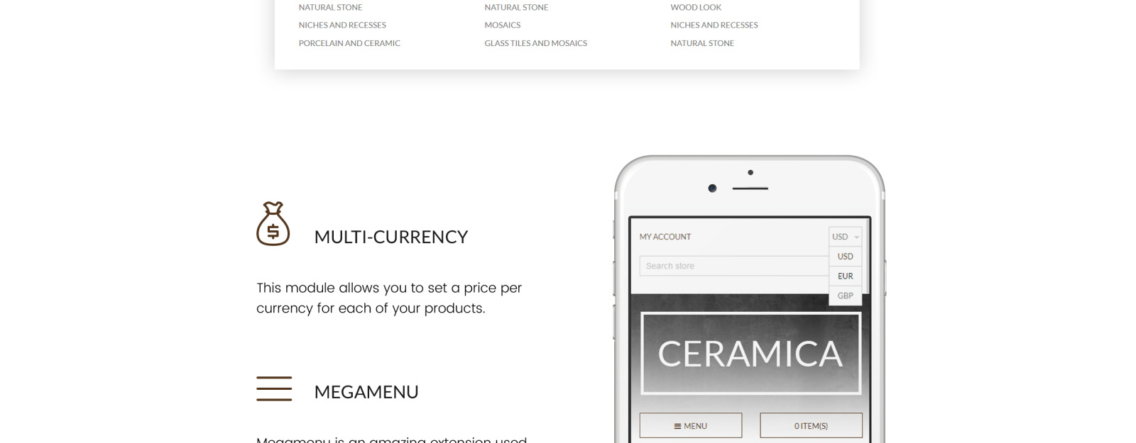 Tile Stone Responsive Shopify Theme #64027 - TemplateMonster