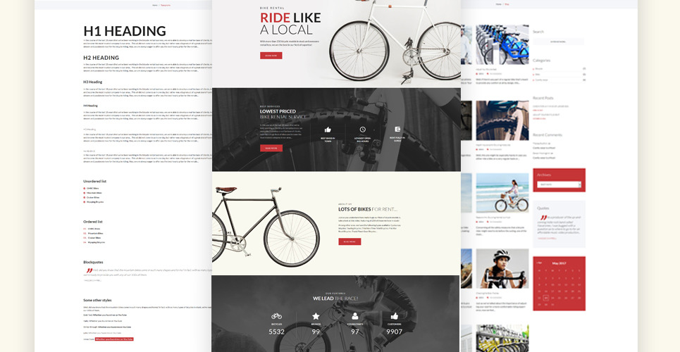 Bikes2Ride - Cycling WordPress Theme - TemplateMonster