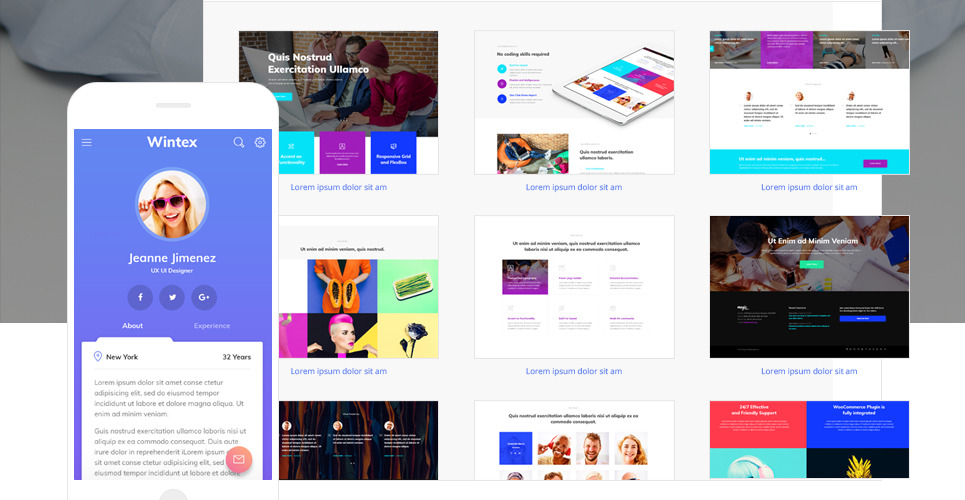 Amazinx - Mobile App Responsive One Page WordPress Theme