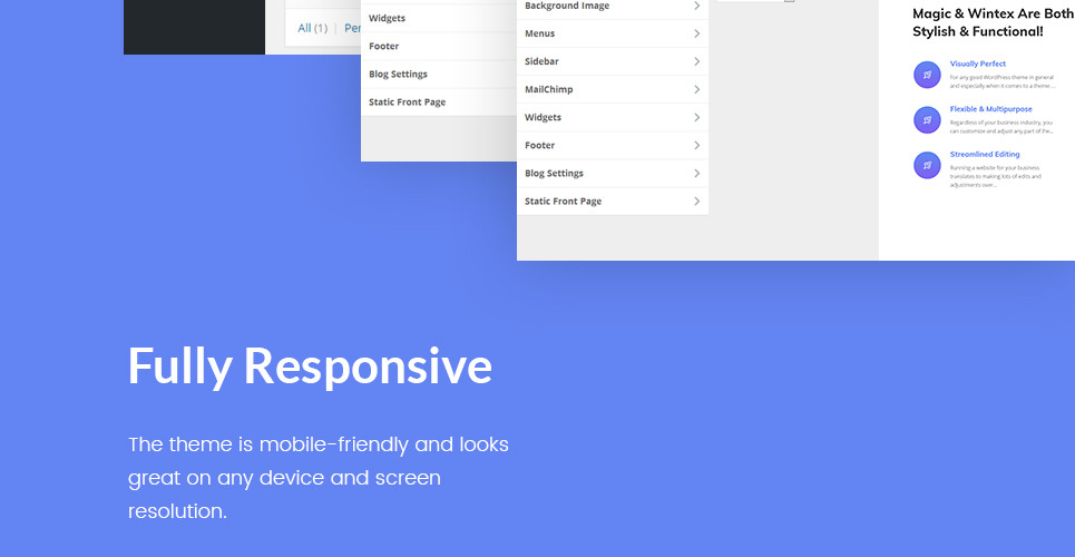 Amazinx - Mobile App Responsive One Page WordPress Theme