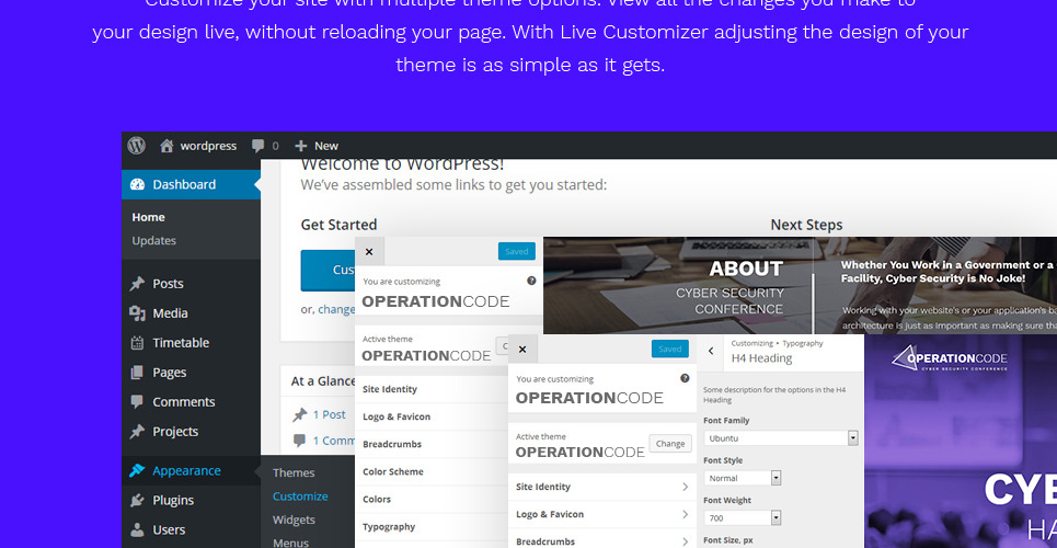 OperationCode WordPress Theme #64077 - TemplateMonster
