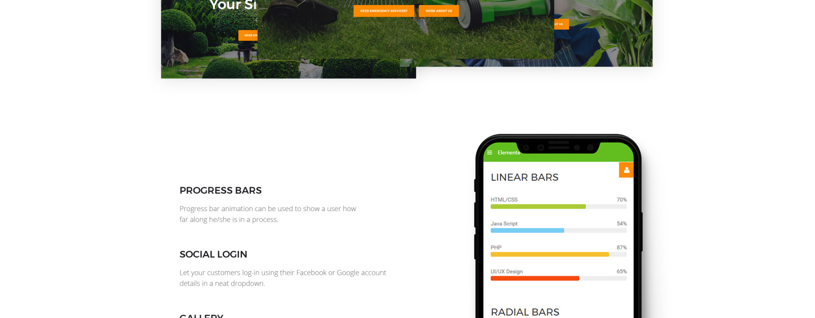 Landscape Design Responsive Joomla Template - TemplateMonster