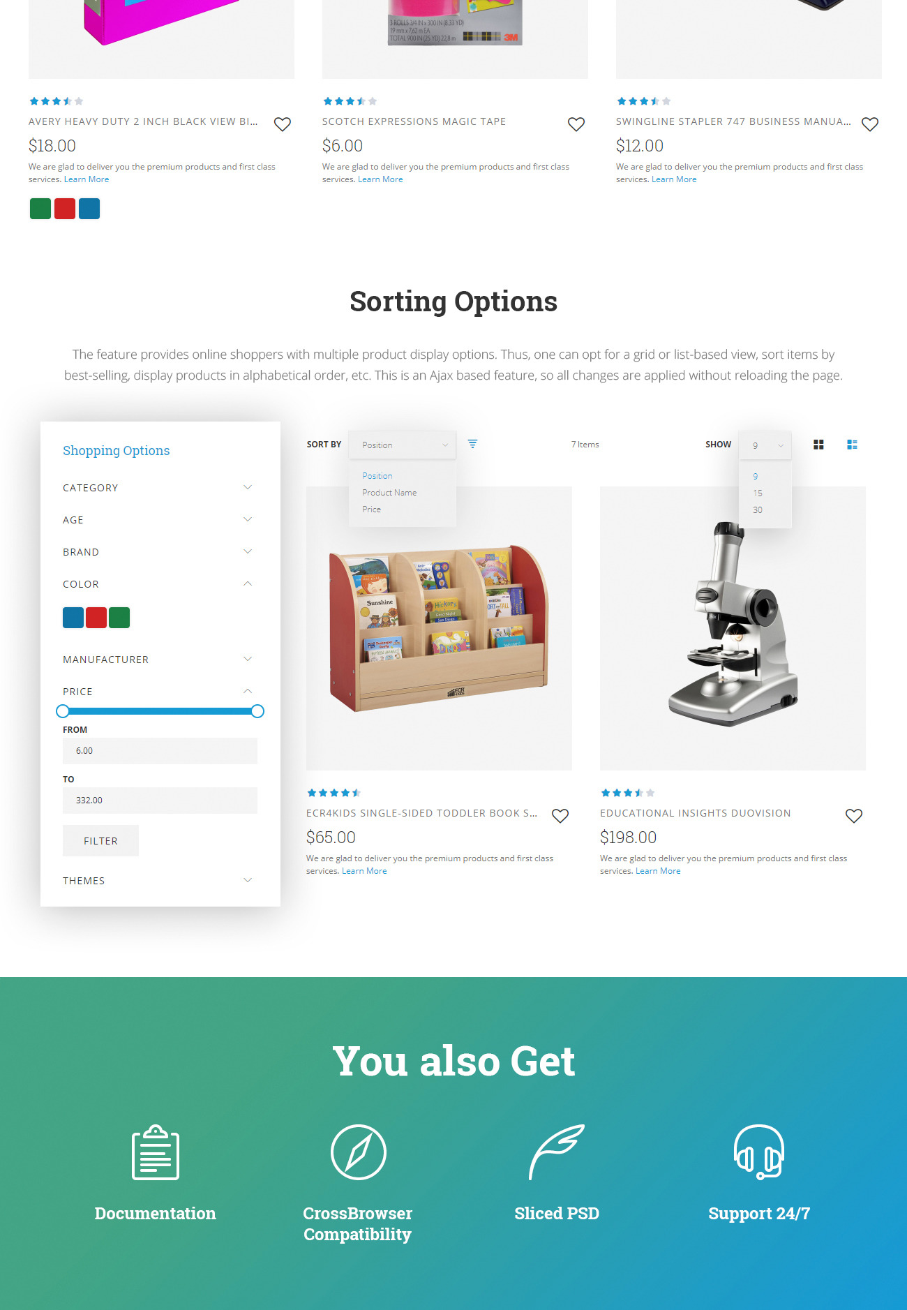 Berguard - Office & Stationery Supplies Magento Theme