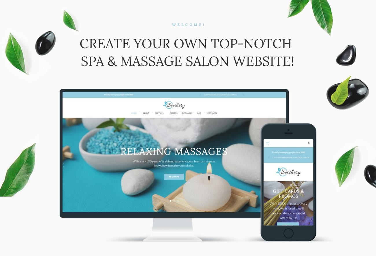 Massage Salon WordPress Theme