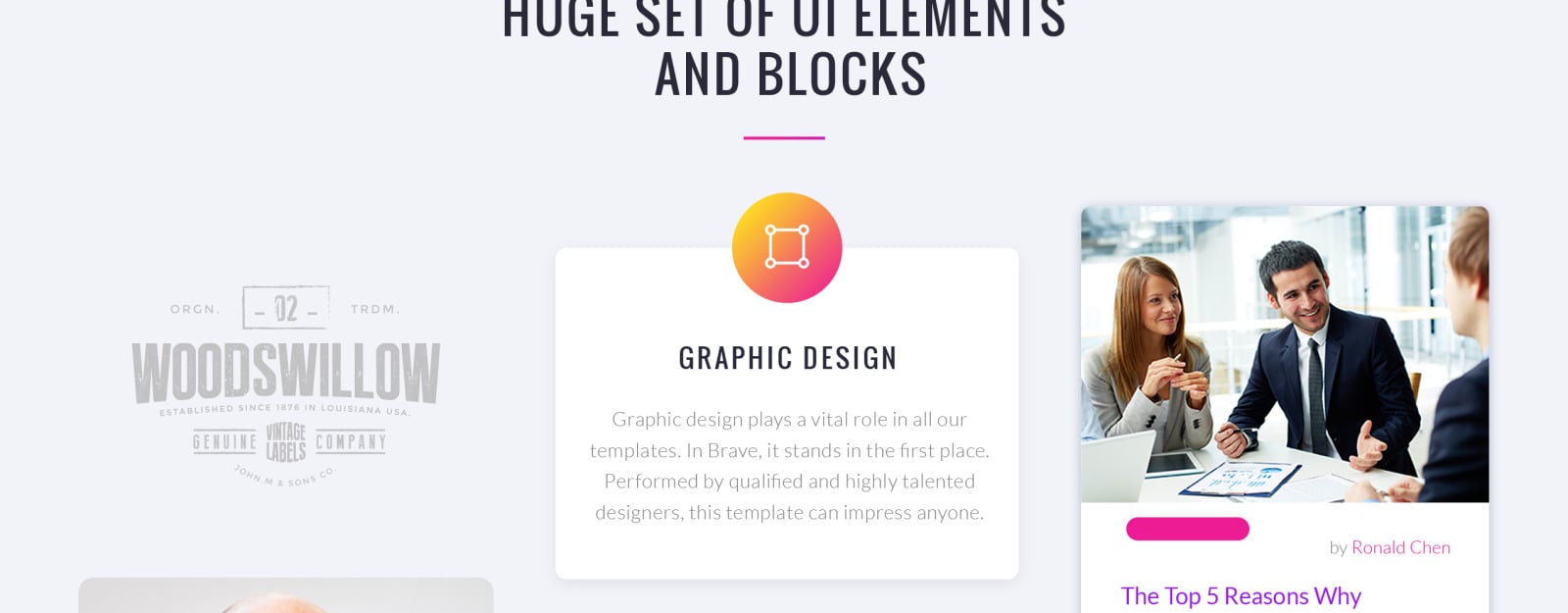 Brave Light - Creative Universal Multipurpose Website Template