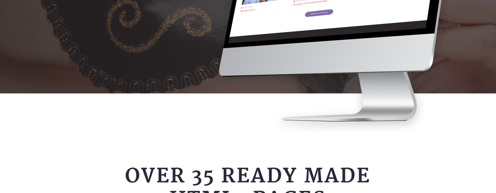 Big Theater - Theater Website Template - TemplateMonster