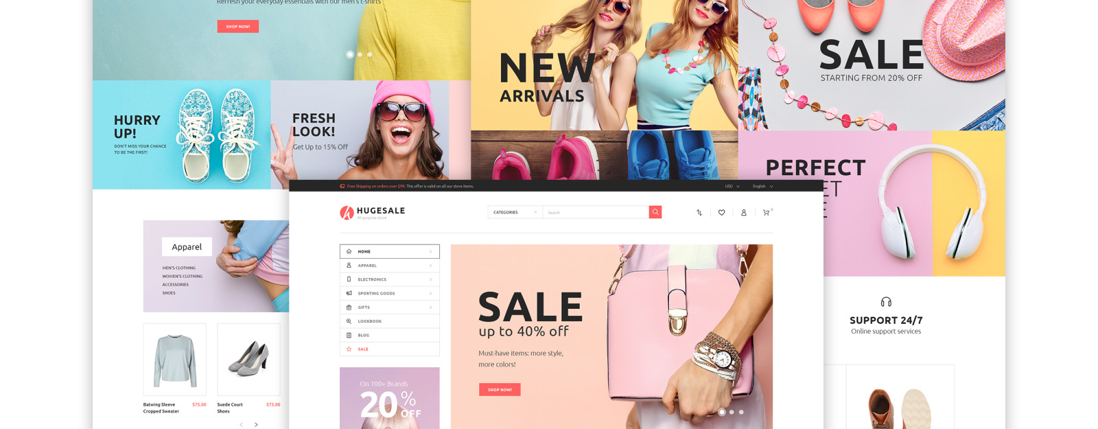 Hugesale - All Purpose Store PrestaShop Theme