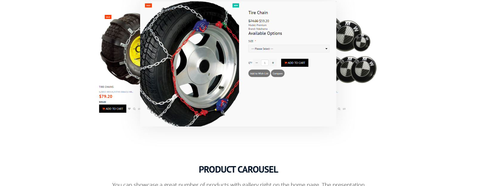 Wheels & Tires Responsive OpenCart Template - TemplateMonster