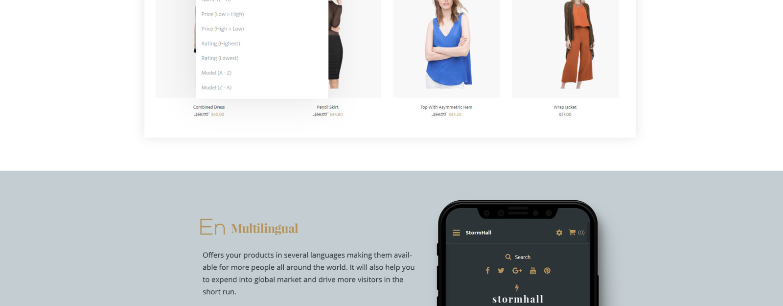 Fashion Store Responsive OpenCart Template - TemplateMonster