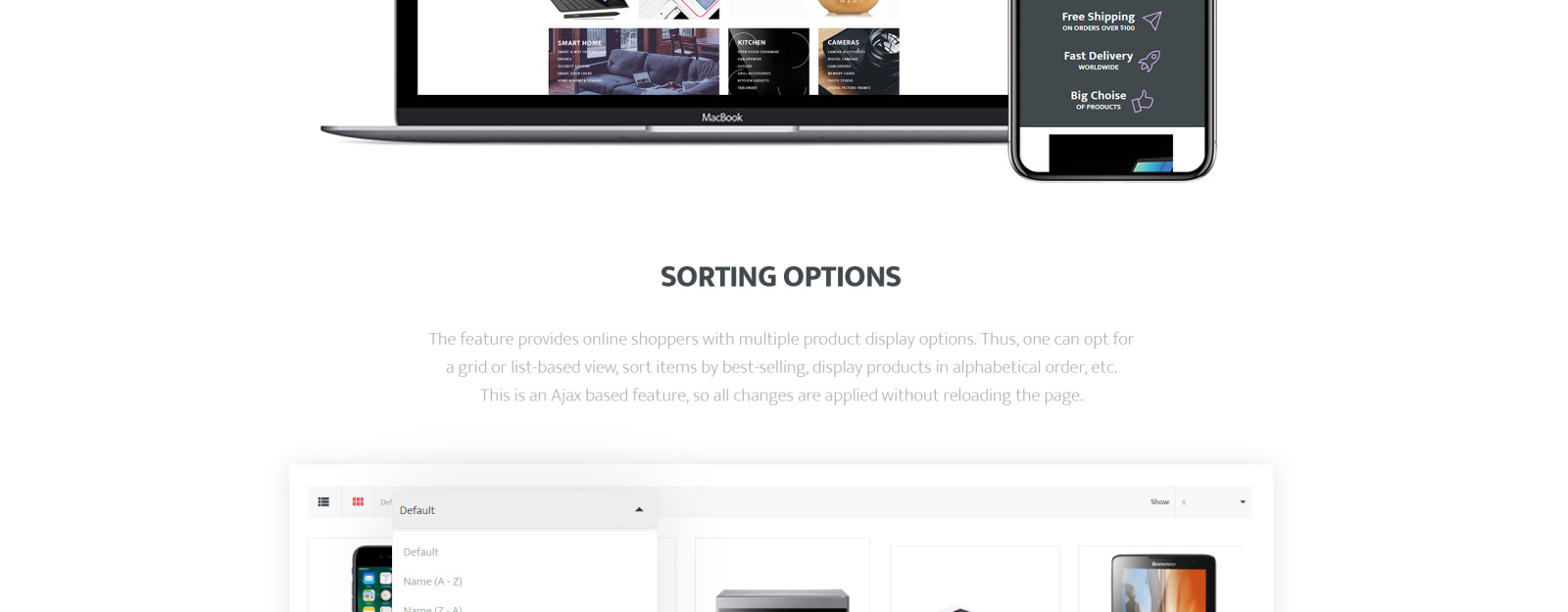 Electronics Store Responsive OpenCart Template