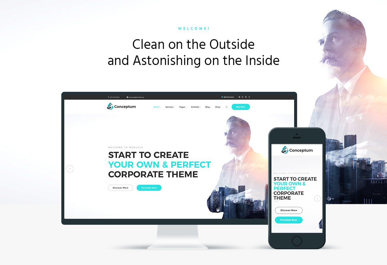 Conceptum - Corporate Responsive WordPress Theme