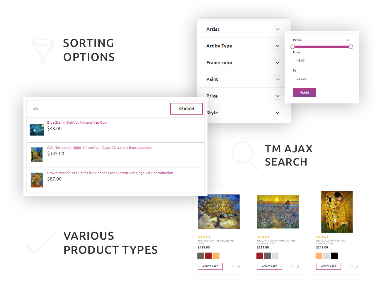 Articon - Art Gallery Store Magento Theme - TemplateMonster