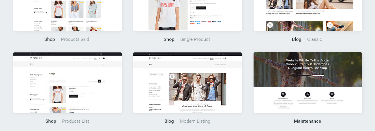 Fabulous - Fashion Store WooCommerce Theme - TemplateMonster