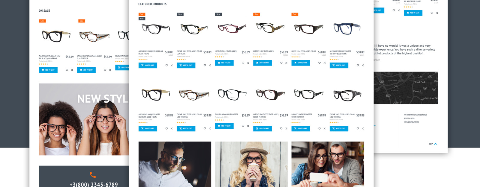 MaxiGlass - Optometric Store PrestaShop Theme