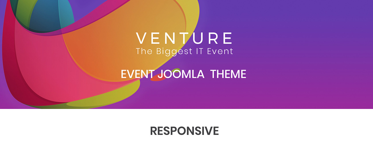 Venture - Event Planner Joomla Template - TemplateMonster