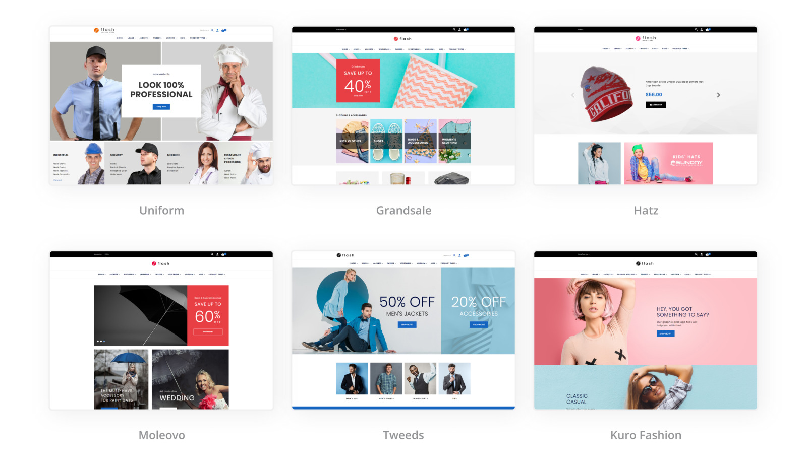 Flash - Multi-Purpose & High-Performance Magento Theme