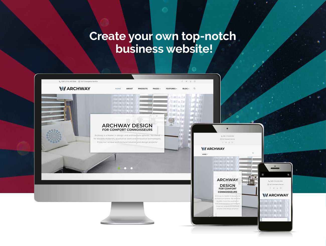 Archway - Architecture Agency WordPress Elementor Theme