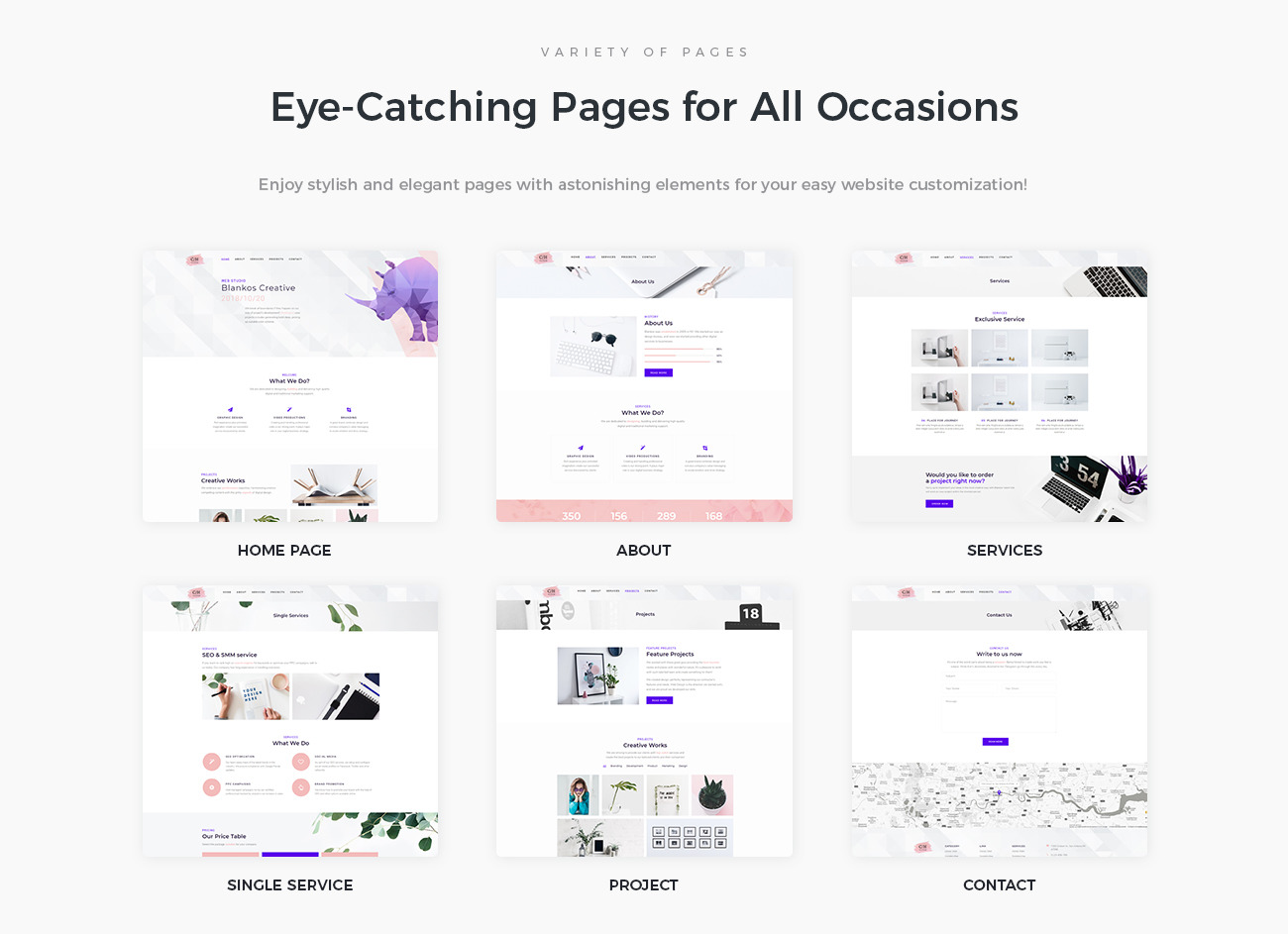 Blankos - Creative Minimal Responsive WordPress Elementor Theme