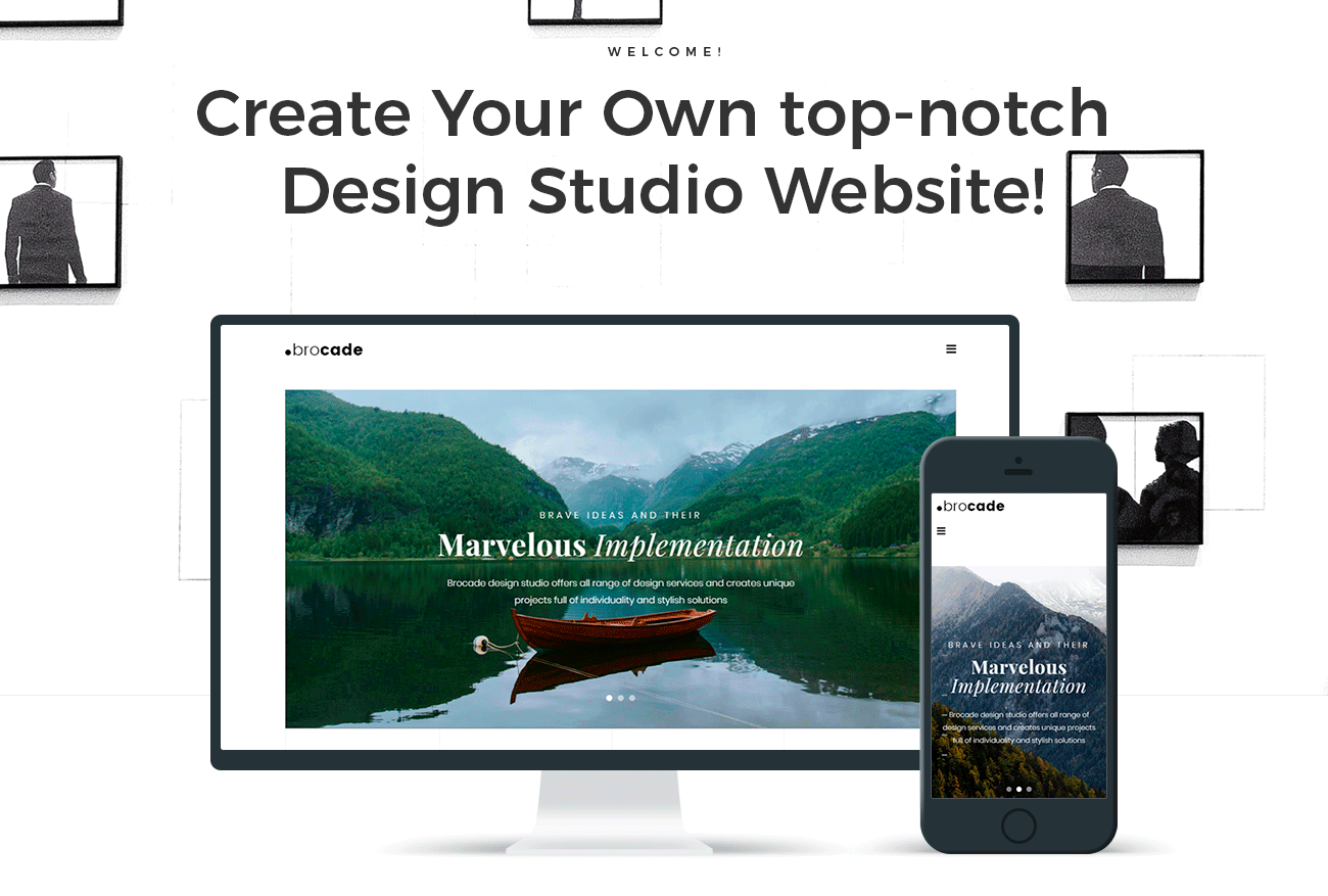 Brocade - Minimal Modern WordPress Elementor Theme