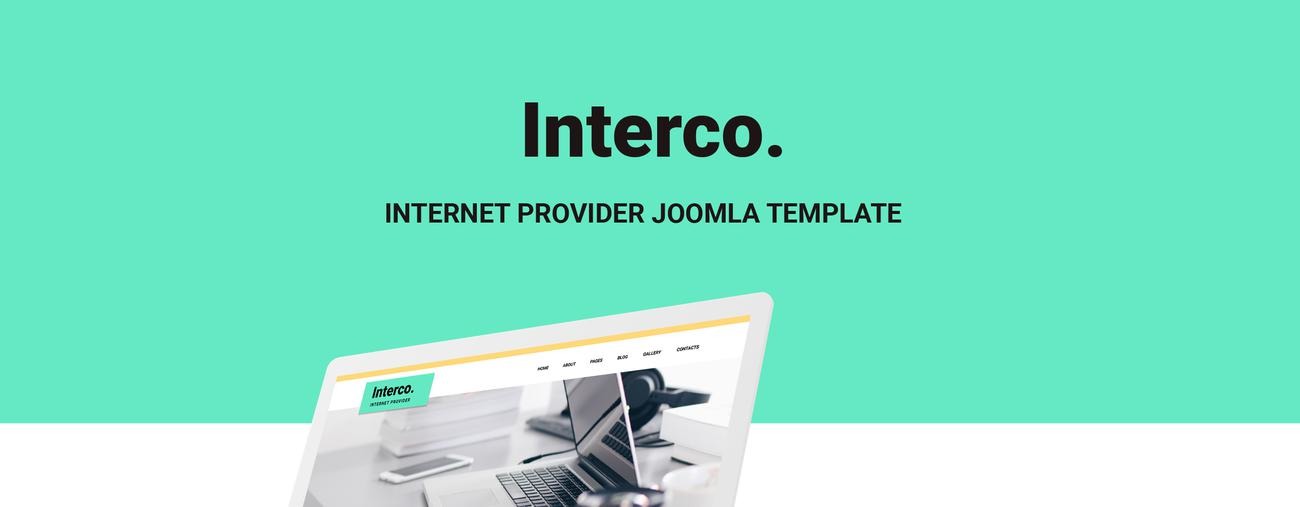 Interco Internet - Provider Joomla Template - TemplateMonster