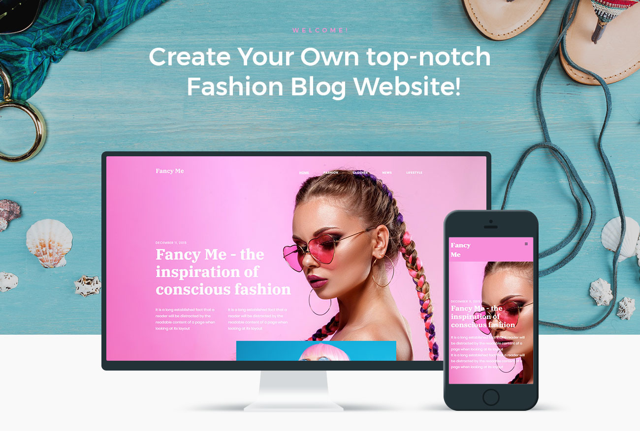 Fancy Me - Fashion Blog WordPress Elementor Theme