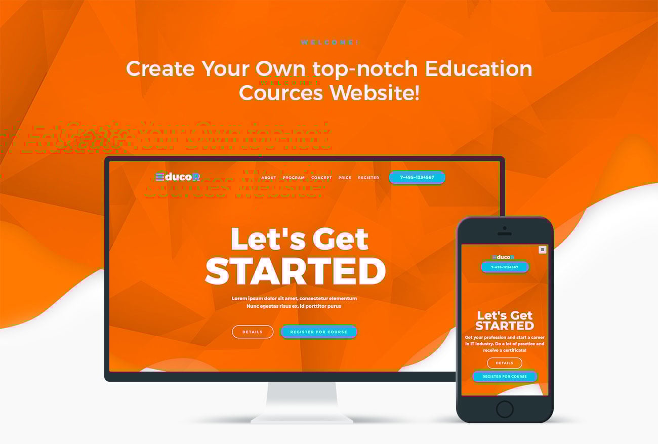 Educor - Education Courses WordPress Elementor Theme